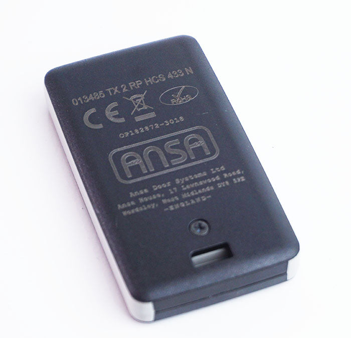 Ansa deco 2 remote control /handset / keyfob for roller shutters and ...