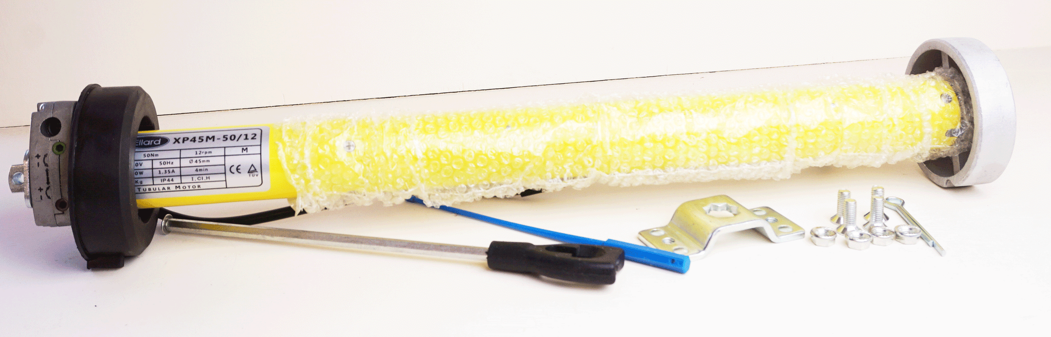 Ellard Tubular Motor ECO Drive 50Nm 100NM 140NM with Manual Override ...