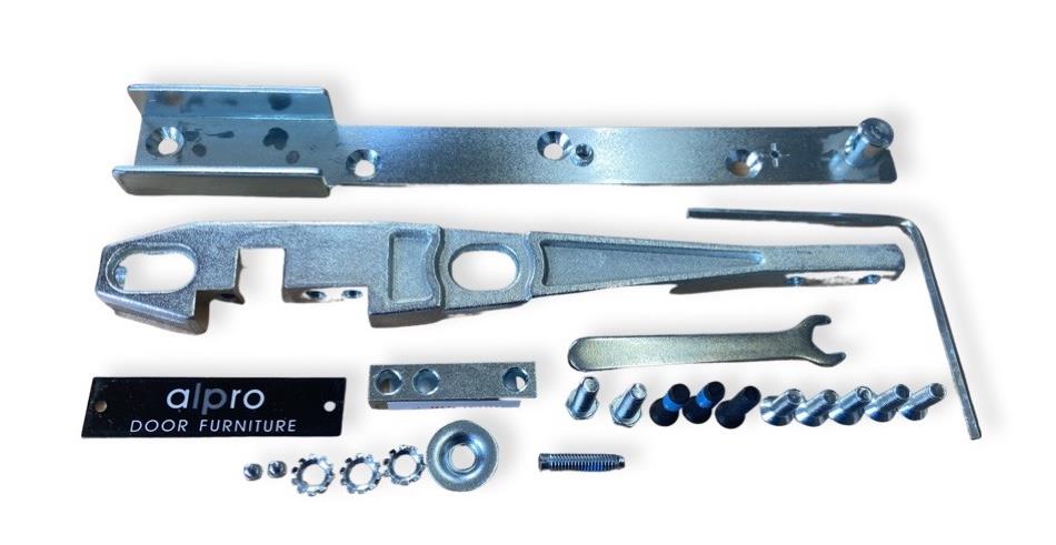 Alpro Side Load Top Pivot Arm for Transom Closer Aluminium Door Shopfr ...