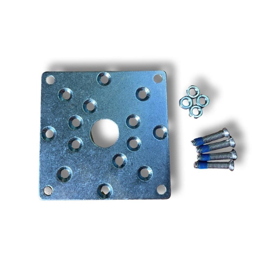 Universal fixing plate for 45 & 59 series roller shutter tube motors – Rollershutterbits