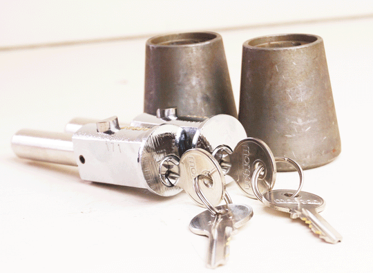 Roller shutter bullet lock pin locks round replacement with housing ...